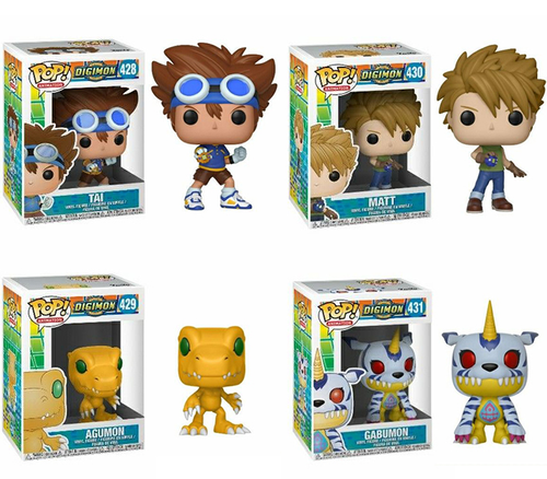 FUNKO POP // DIGIMON // VINYL COLLECTABLE TOYS. - The Zipstars