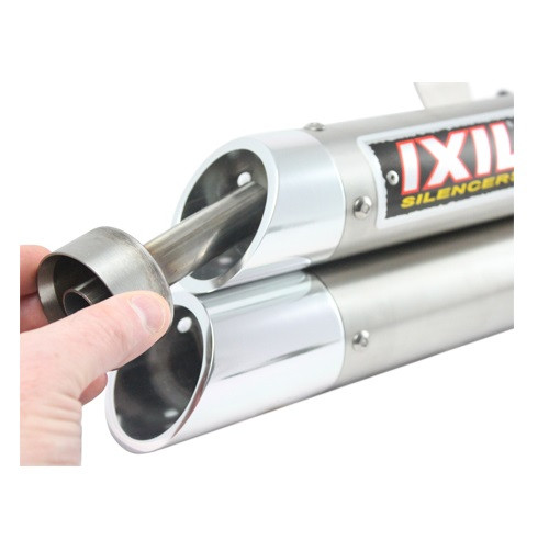HONDA NC 700 X/S 2011-2016 IXIL L3X DUAL HYPERLOW XL (SLIP ON EXHAUST ...