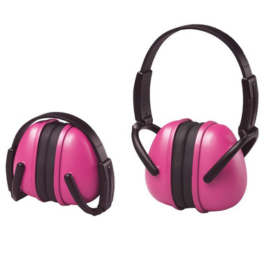 14242 ERB 239 Foldable Ear Muff Pink Hearing Protection