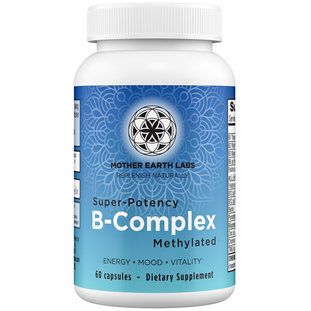 Mother Earth Labs Super-Potency B-Complex - Spirit of Health Store
