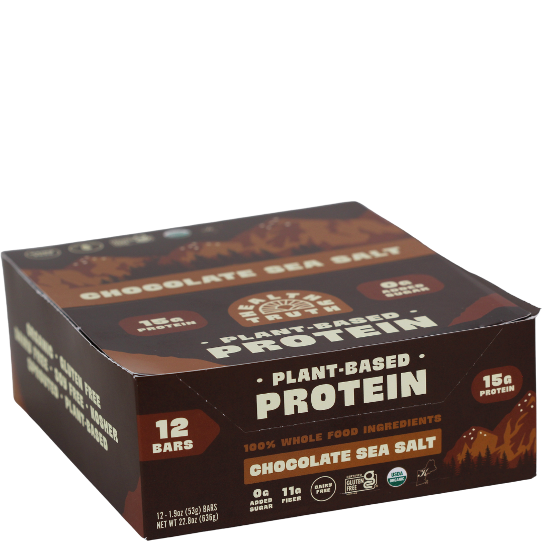 Healthy Truth Plant-Based Protein Bar: Chocolate Sea Salt - Spirit of ...