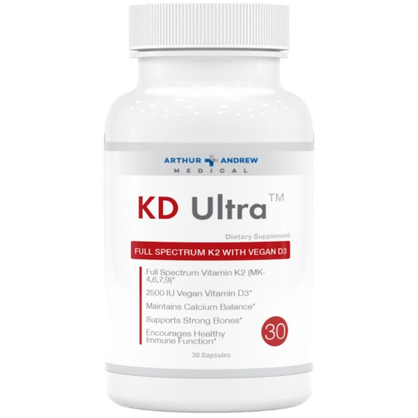 Arthur Andrew Medical KD Ultra (Vegan D3 with K2) - Spirit of Health Store