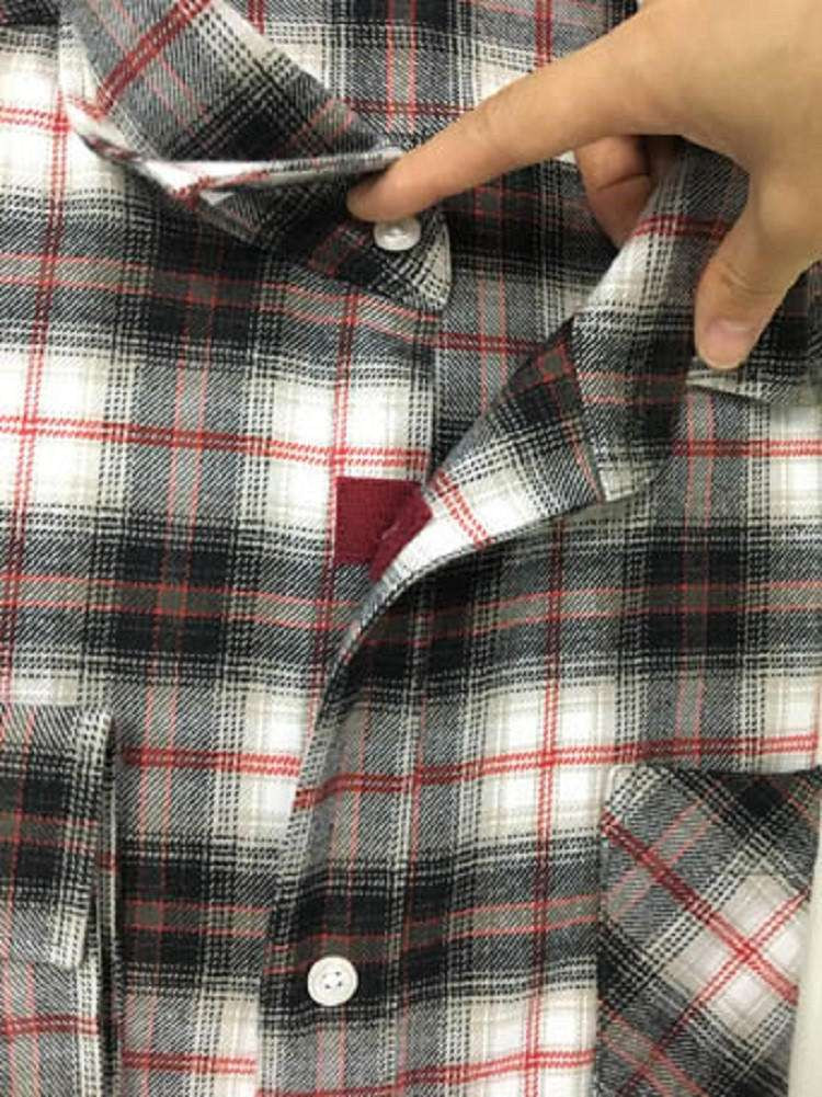 Men's Adaptive Flannel Shirt - Front Hook-and-Loop Closure in Assorted ...