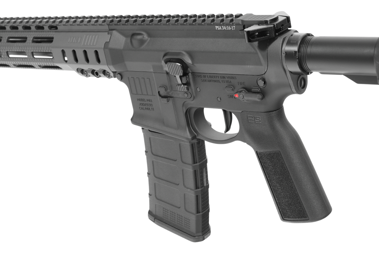 SOLGW MK1 CAR 5.56 NATO 11.5" Pistol - Chrome Lined 4150 Barrel - Grey ...