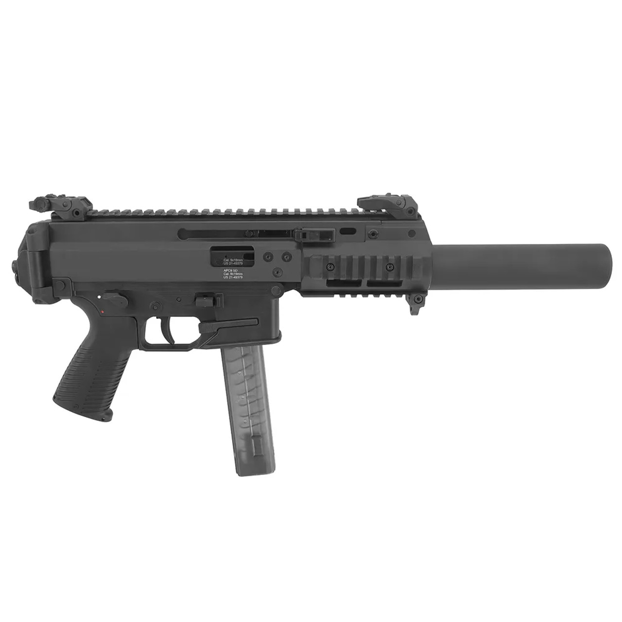 B&T APC9-SD PRO Integral Pistol - Black