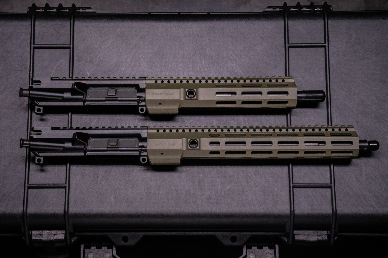 TRIARC 5.56mm 13.9" Complete Upper Receiver - "Green Anodized" Rail