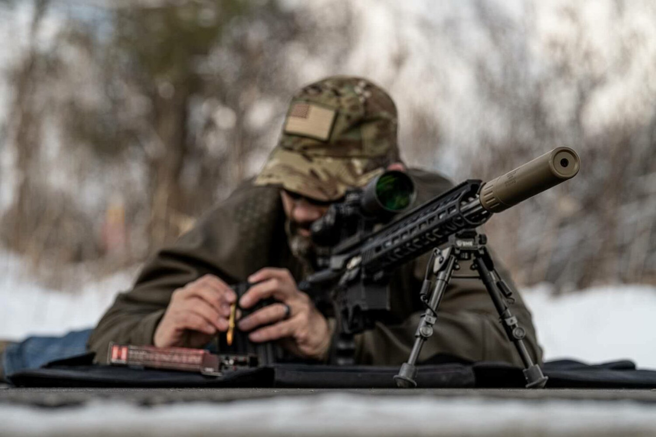 AAC MK13-SD 7.62/300 WIN Mag Black Suppressor