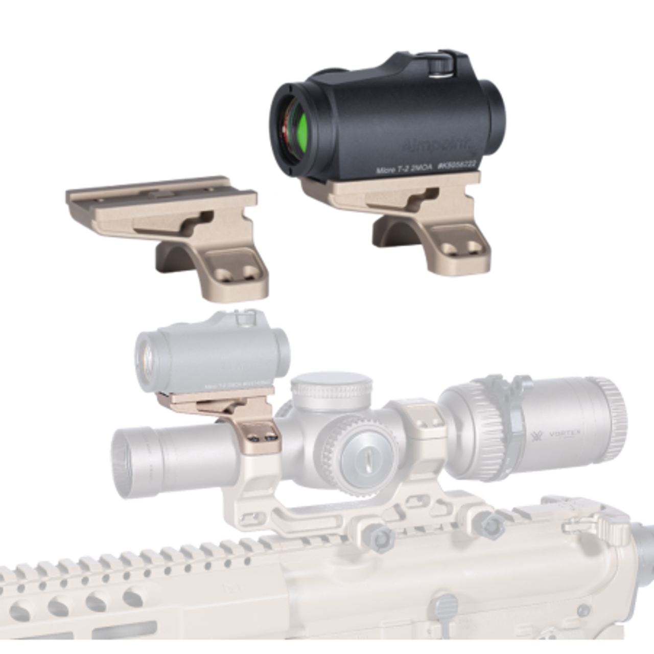 Badger Ordnance Condition One Micro Sight Mount For Mounting The ...