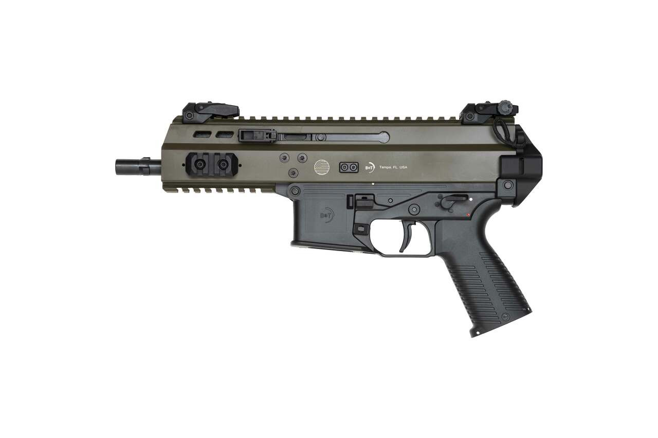 B&T APC9 Pro Contract Overrun Green Cerakote