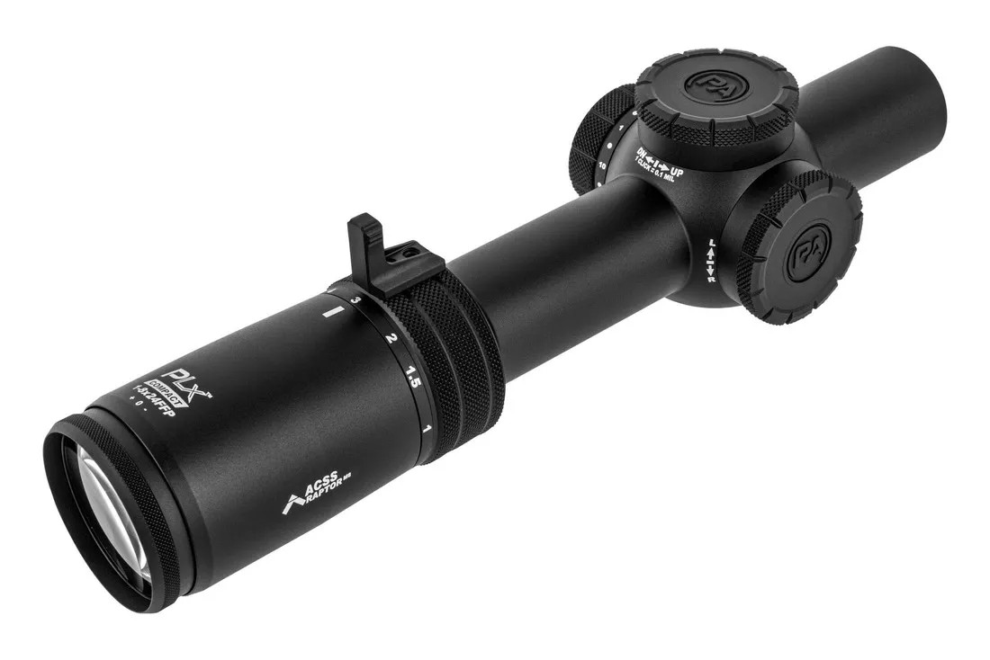 Primary Arms - Compact PLxC 1-8x24 FFP Rifle Scope - Illuminated ACSS ...