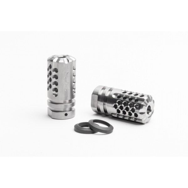 SLR Rifleworks Synergy Mini Comp .223/5.56 1/2-28 - Titanium