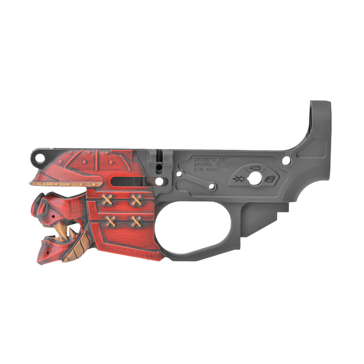 Spikes Tactical Rare Breed Samurai Lower - Painted