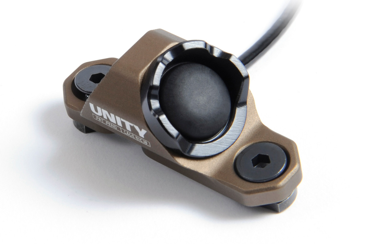 Unity Tactical Hot Button - MLOK Mount - Laser- 7" - FDE