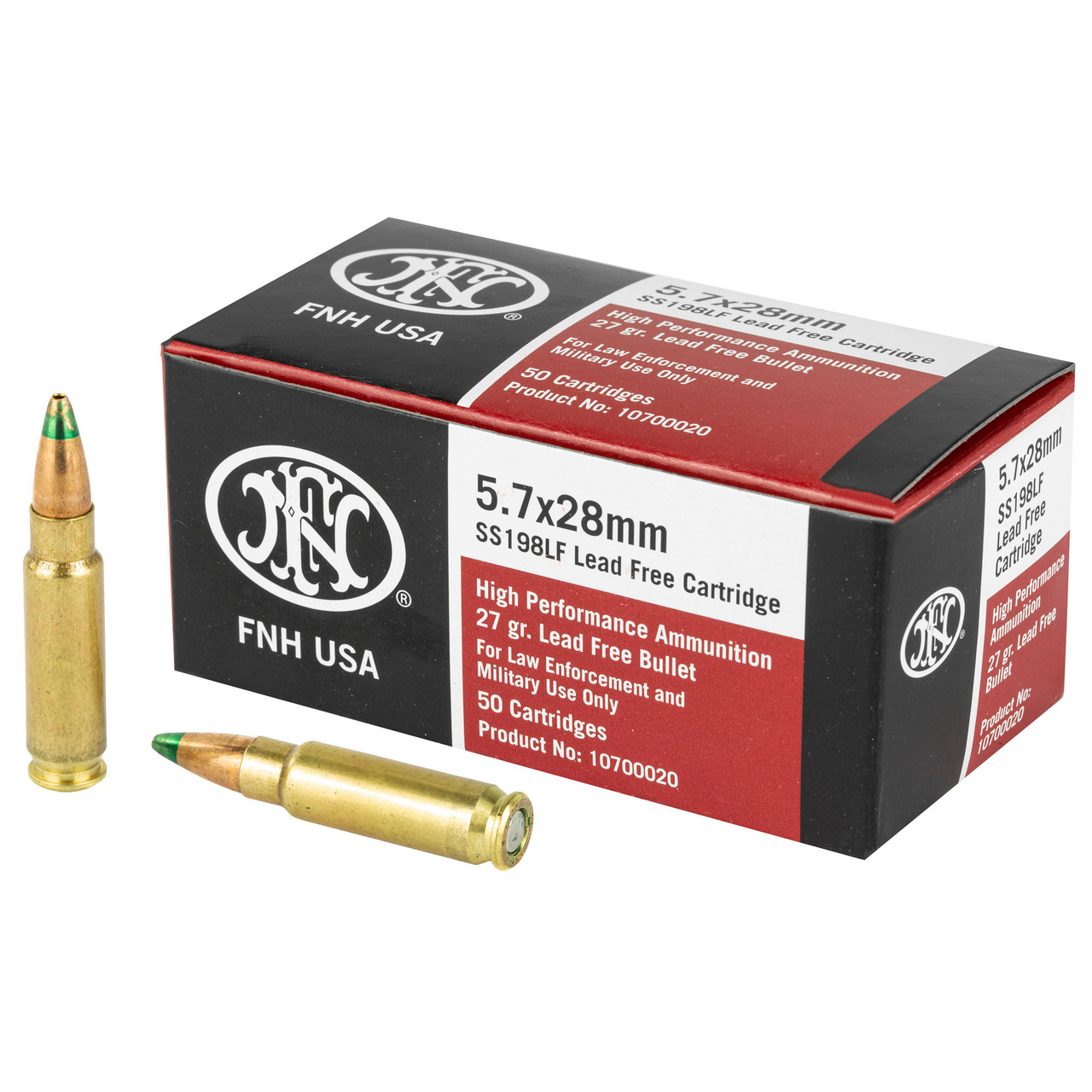 FN America 5.7x28 27gr HP - 50rd Box
