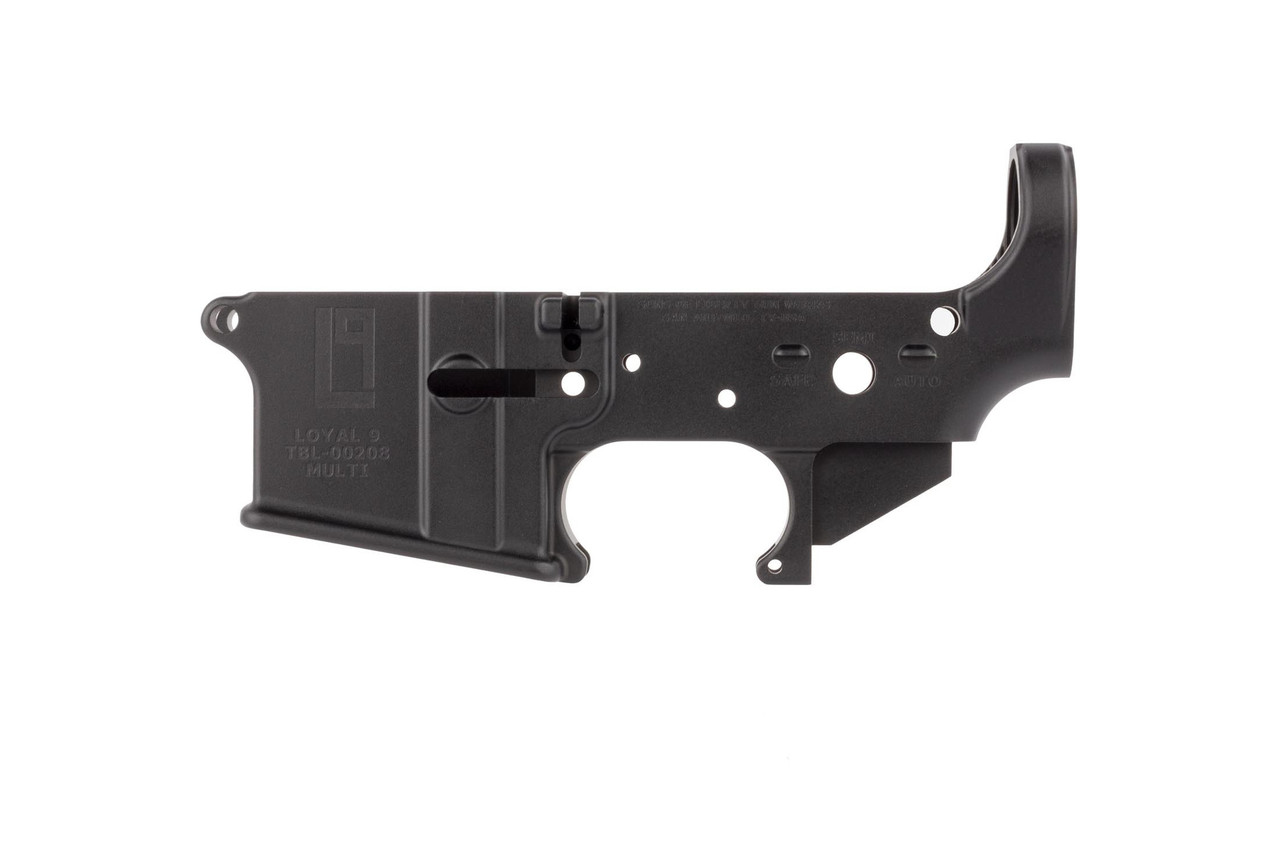 SOLGW - Loyal 9 Stripped Lower Receiver - Black