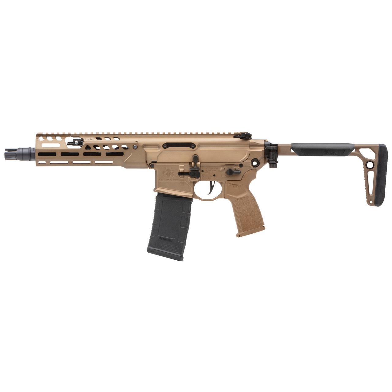 Sig Sauer MCX SPEAR-LT SBR - 300 Blk - 9" - Coyote* - Bauer Precision