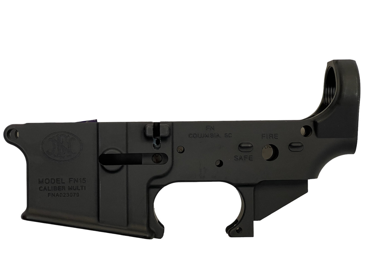 FN America FN15 Stripped Lower Receiver - Black - Bauer Precision