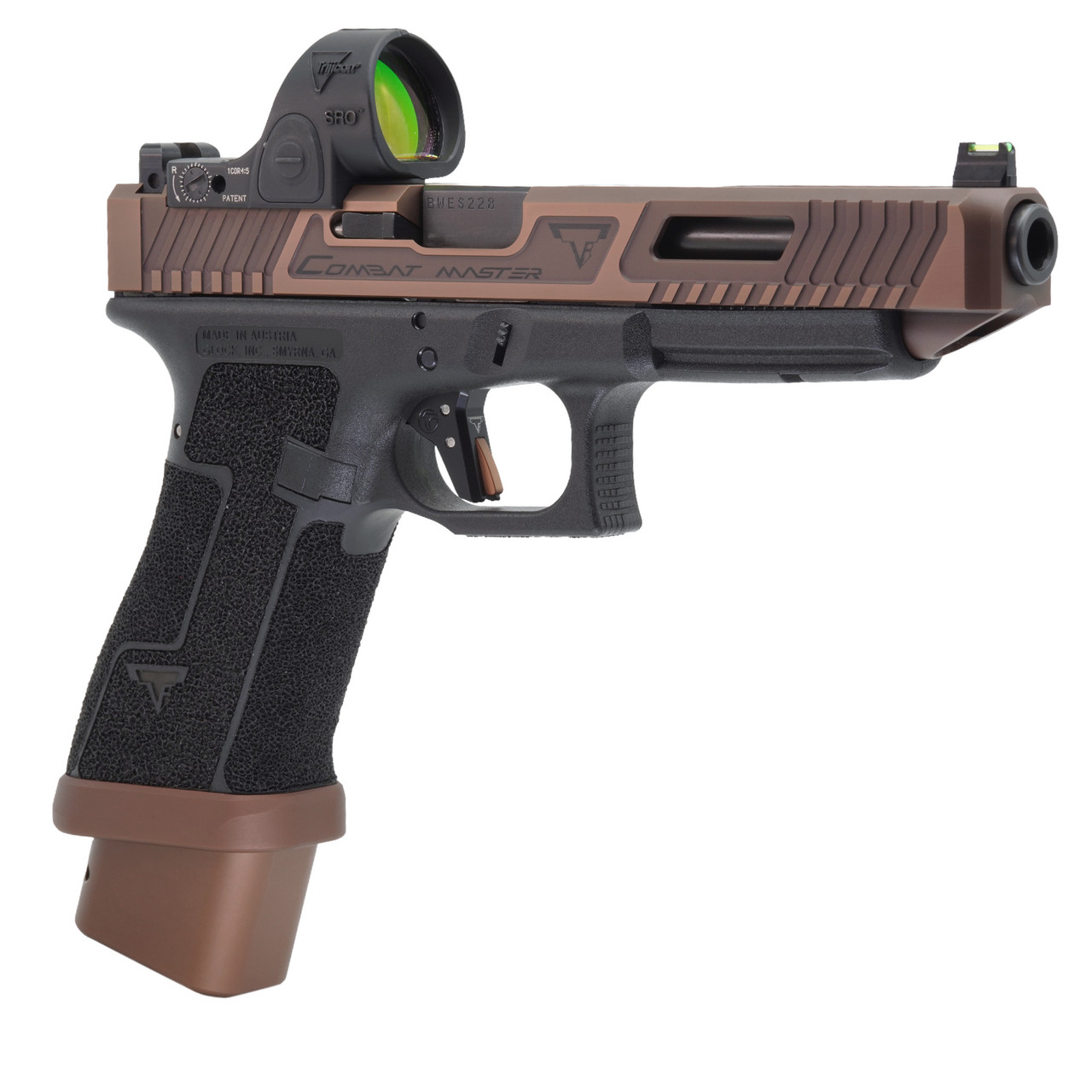 Taran Tactical Combat Master Glock 34 gen 3 Copperhead Gunsmith Package