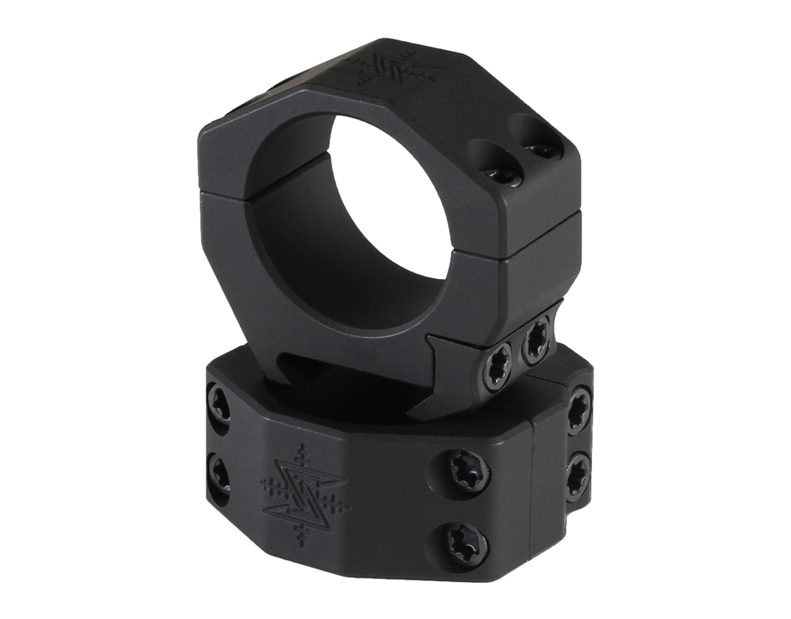 Seekins Precision Scope Rings 34mm Tube, 1.45" Extra High, 4 Cap Screw