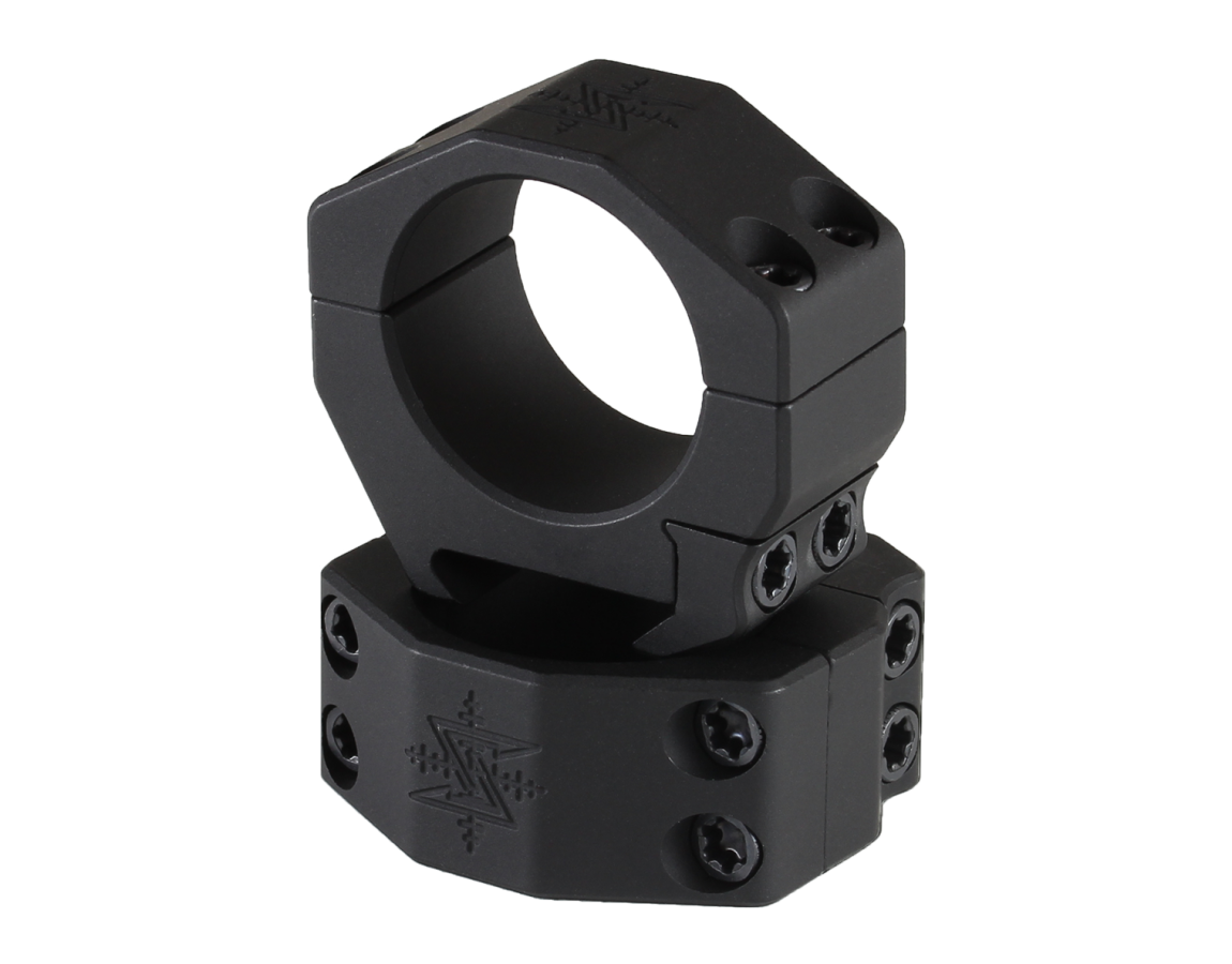 Seekins Precision Scope Rings 35mm Tube, 1.00" Extra High, 4 Cap Screw