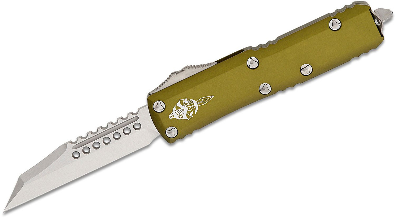 Microtech Signature Series Utx 85 Warhound Apocalyptic Od Green