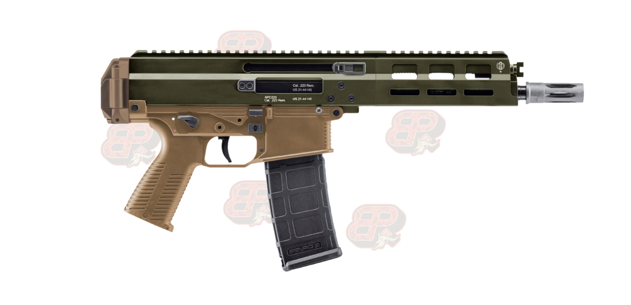 B&T Swiss - APC223 PRO advanced police carbine - Green Anodized Upper ...