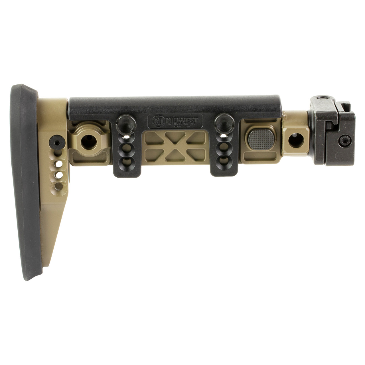 Midwest Industries Alpha Side Folding Stock Fits AK47 and other 1913 ...