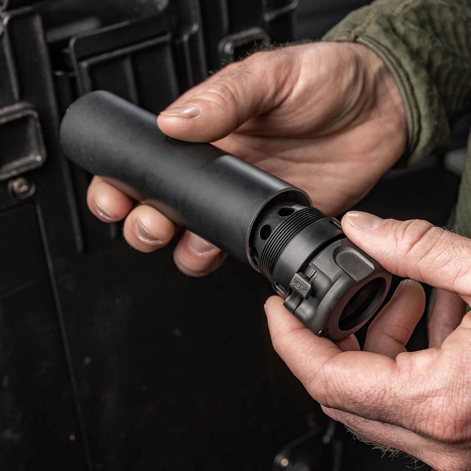 SureFire Fast-Attach HUB Suppressor Mount - 1.375x24