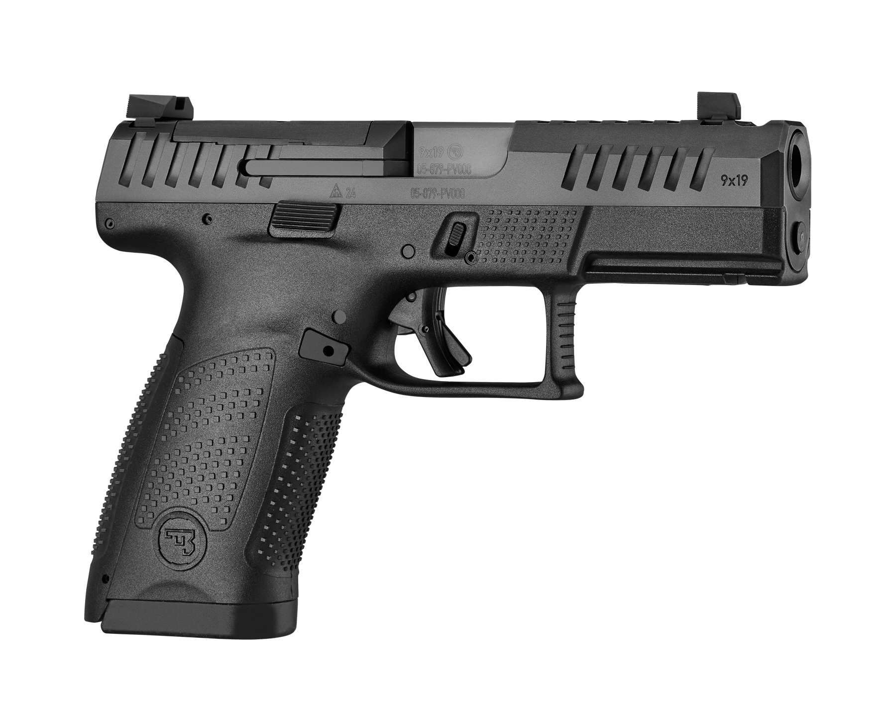 CZ P10 C Optic Ready Compact 9mm Pistol 4" Ported Barrel