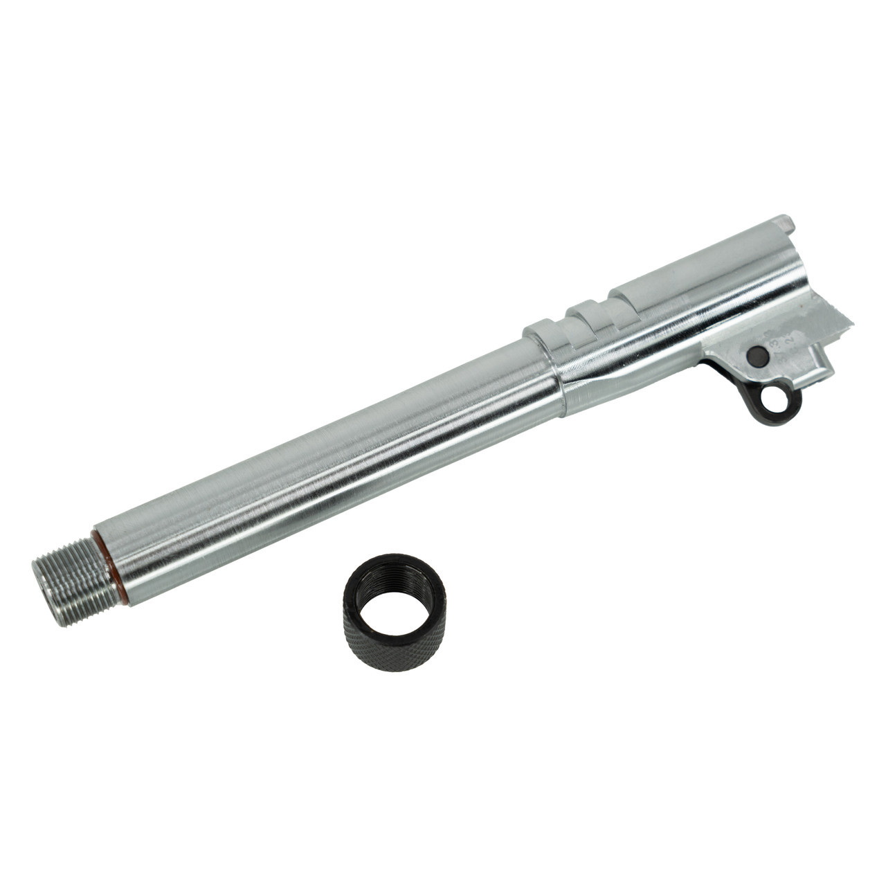 Tisas 1911 Duty 9mm 5" Threaded Barrel - 1/2x28 - Chrome