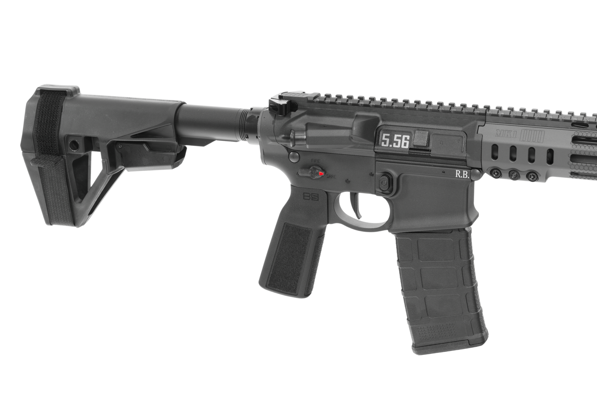 SOLGW MK1 CAR 5.56 NATO 11.5" Pistol - Chrome Lined 4150 Barrel - Grey ...