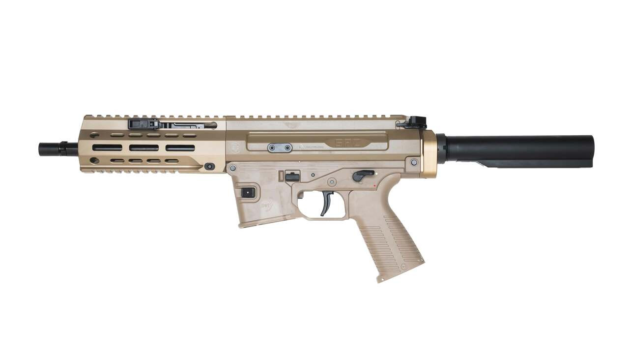 B&T SPC10 FDE Pistol w/ AR Buffer Tube
