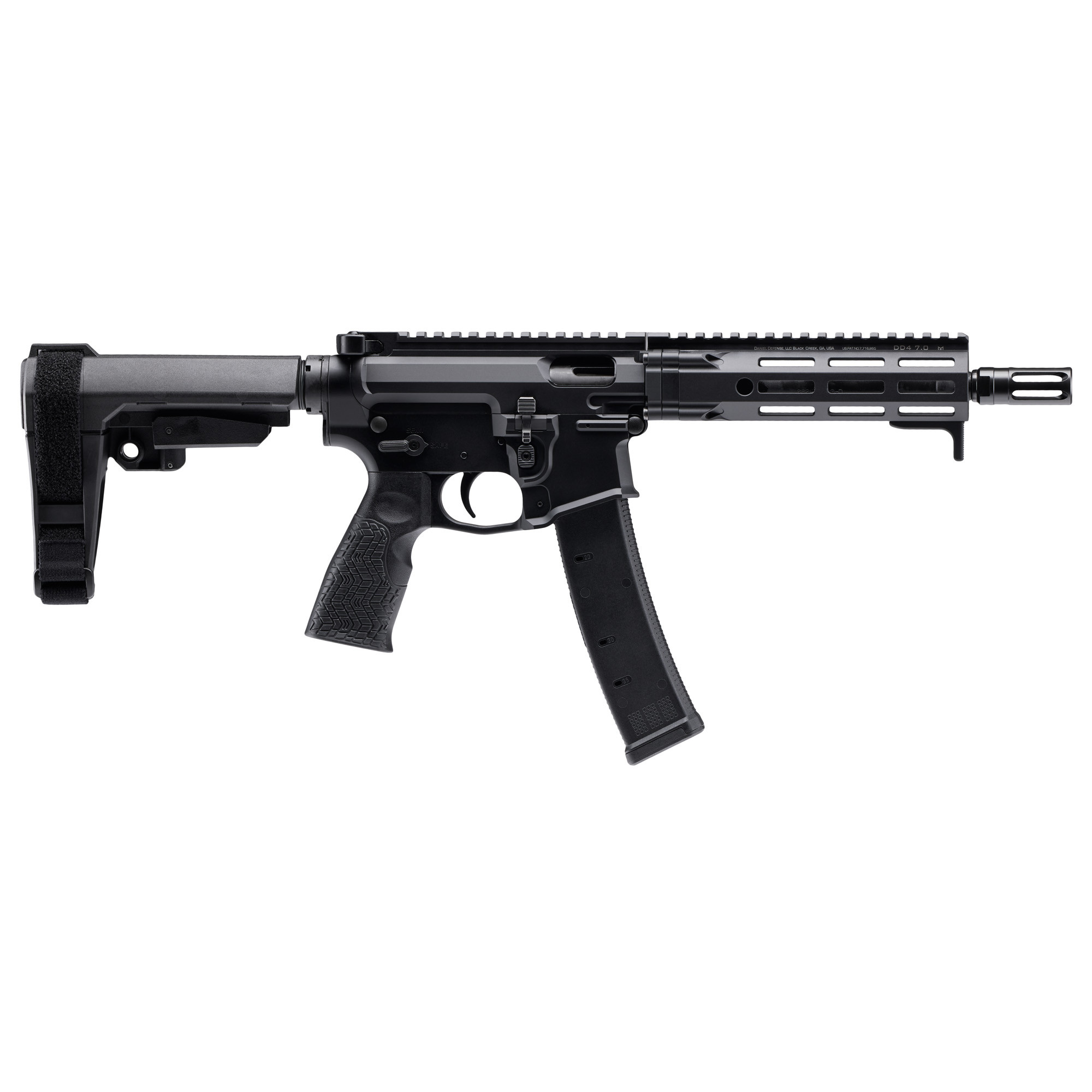 Daniel Defense PCC 9mm Braced Pistol 8.3" CHF Barrel - 35 Rd