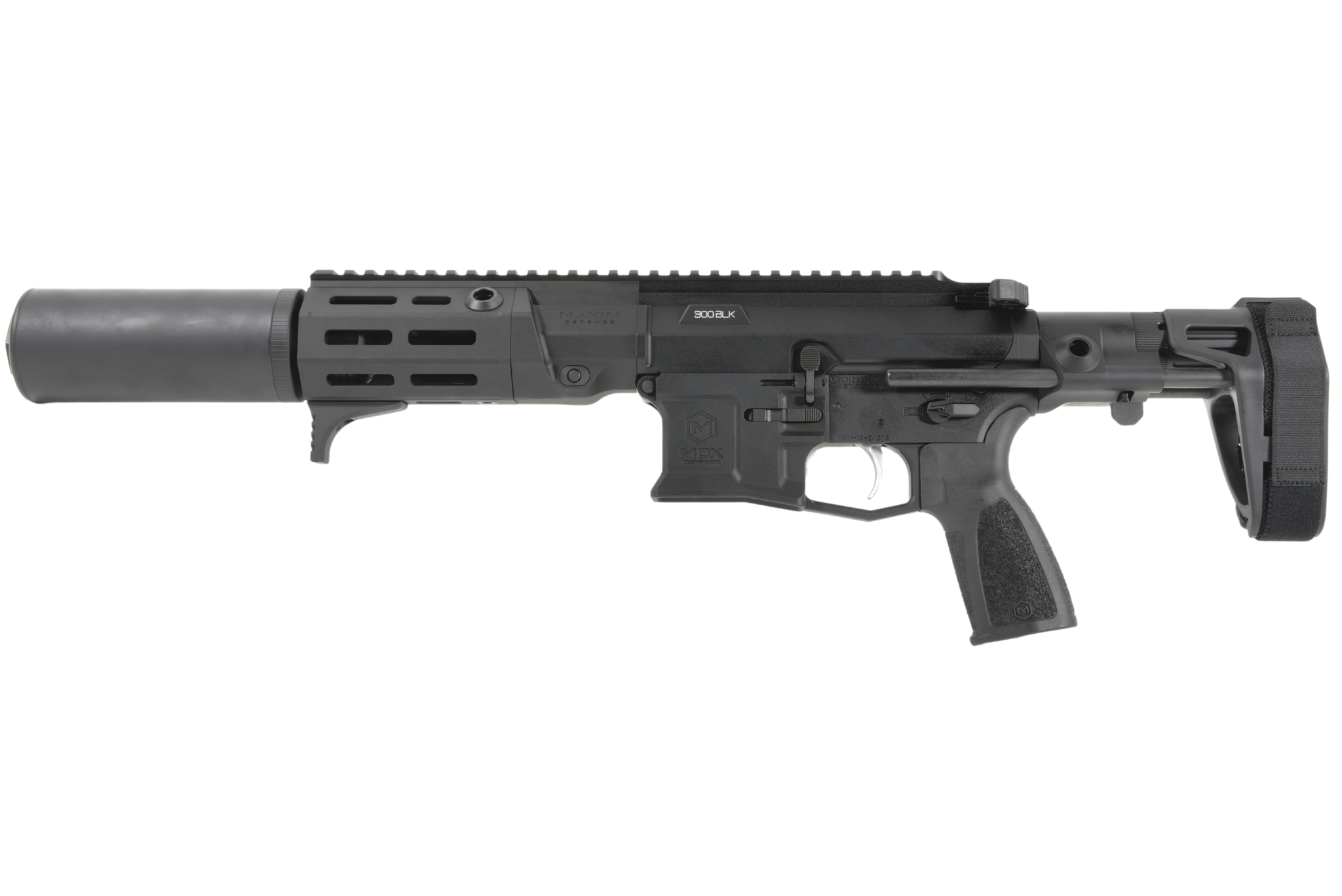 Maxim Defense PDX:SD .300 BLK Pistol with Maxim DSX Suppressor - Black