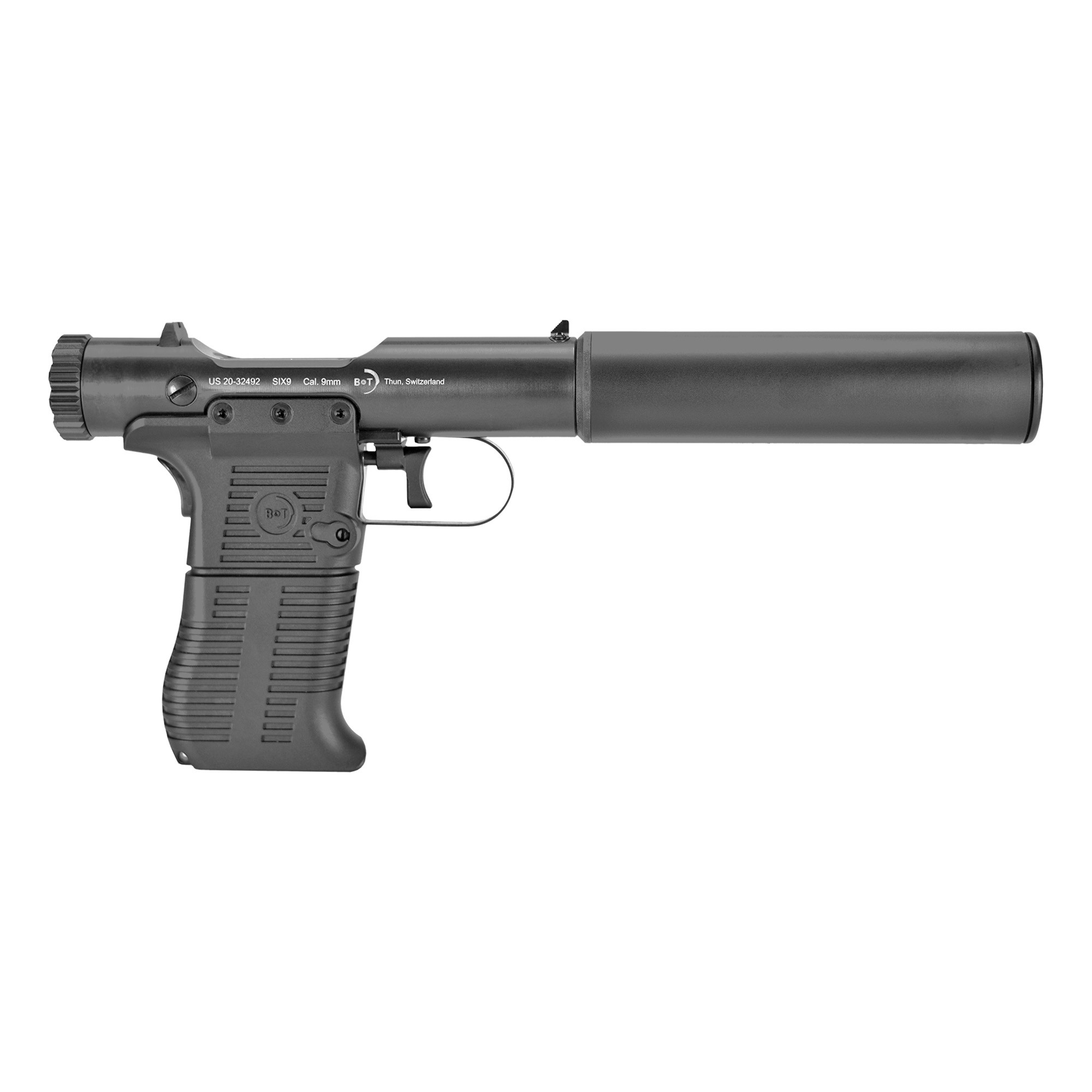 B&T Station Six Pistol with Suppressor - 9mm