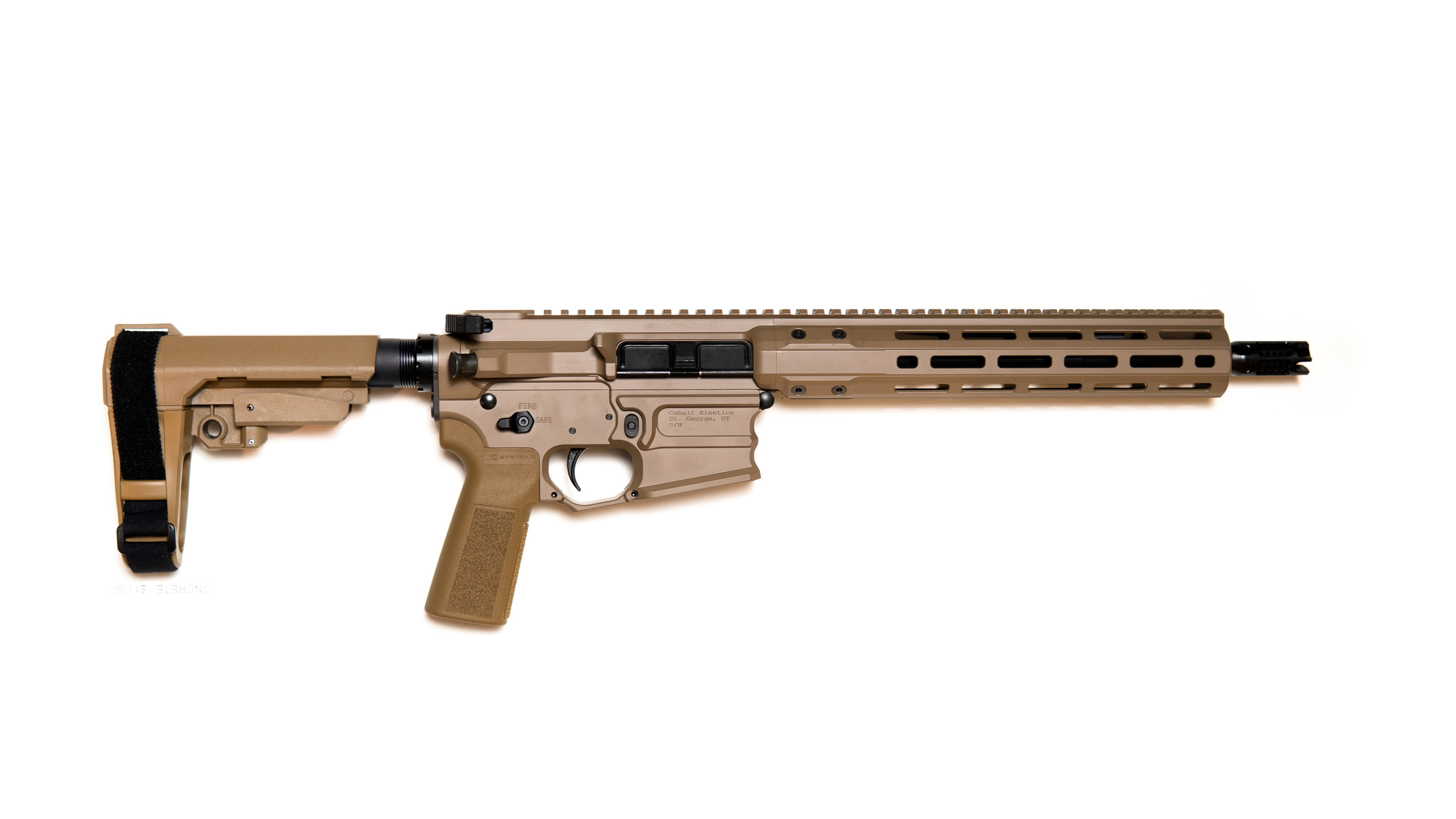 Cobalt Kinetics - Pro Series 11.5" FDE With FDE Brace & Grip