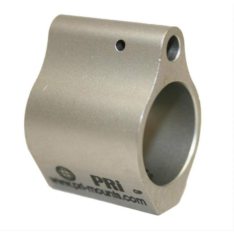 PRI - 0.750 Diameter Low Profile Stainless Steel Gas Block