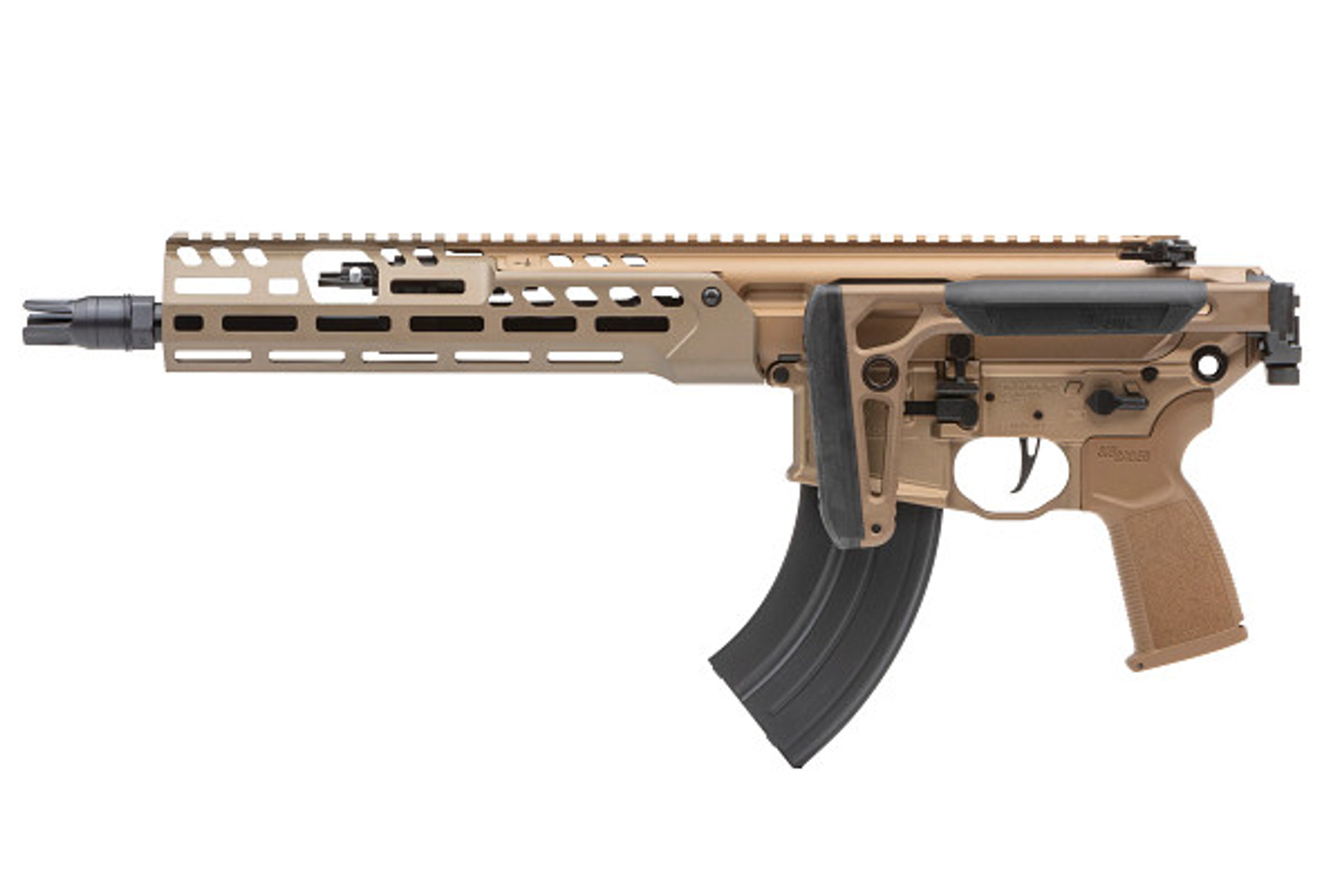 Sig Sauer MCX-SPEAR LT 11.5" SBR 7.62x39 - 28Rd Coyote