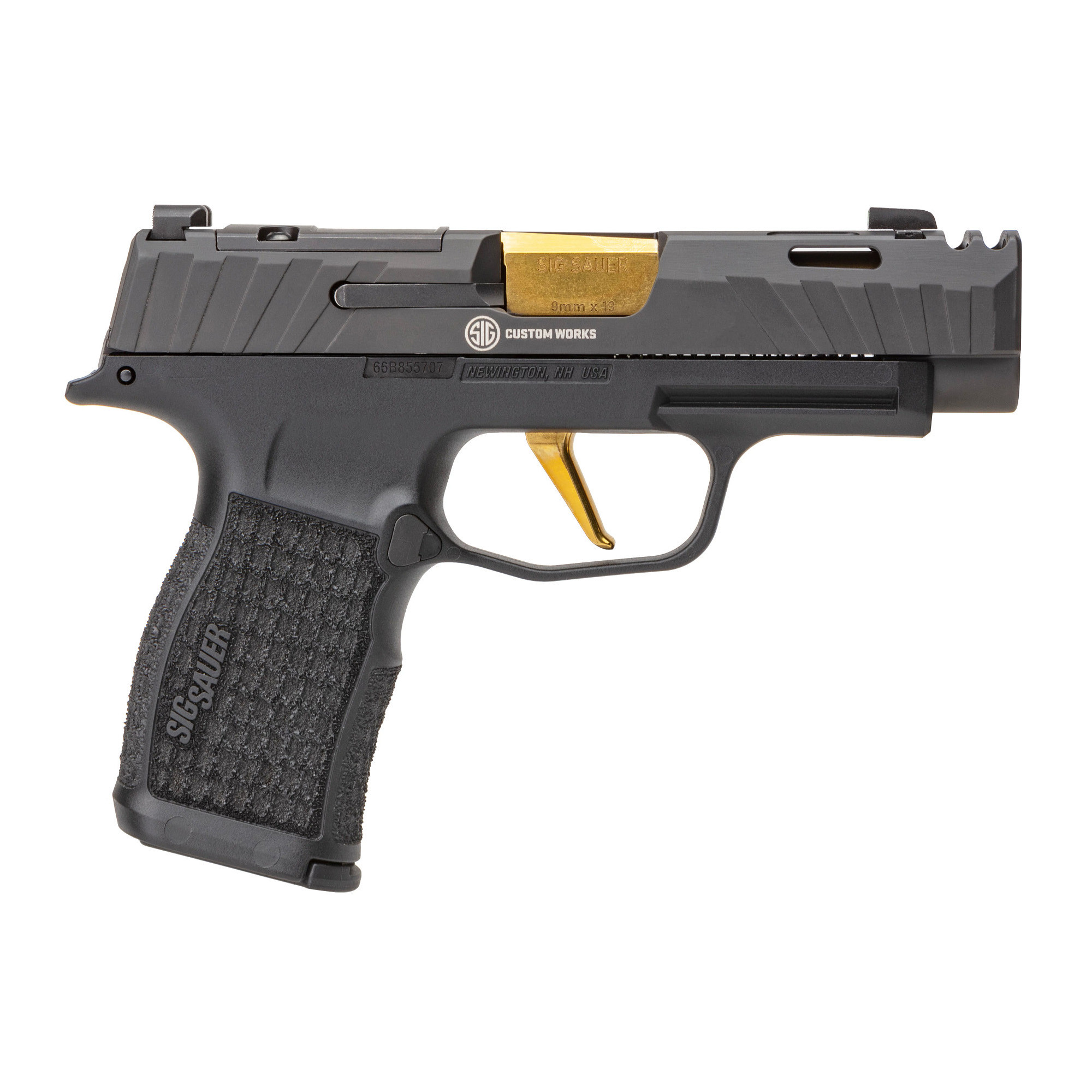 Sig Sauer P365XL Spectre Comp: TiN Gold Barrel XRay3 Night Sights ...