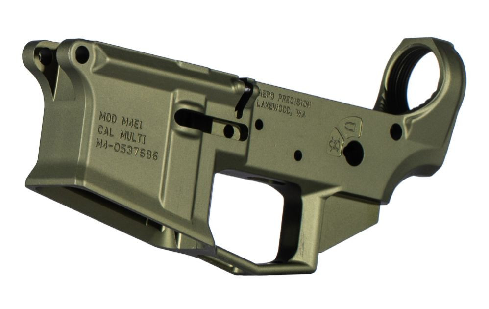 Aero Precision - M4E1 Stripped Lower Receiver - OD Green Anodized
