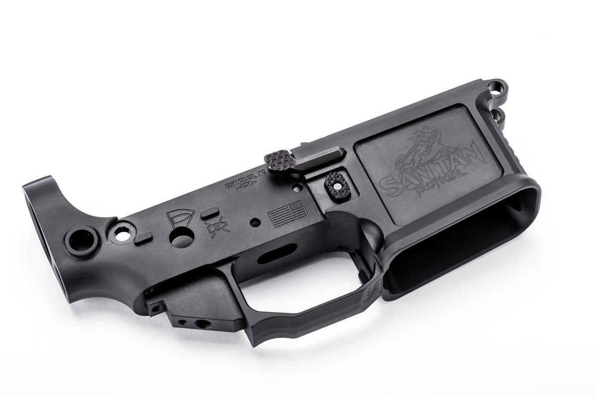 San Tan Tactical - AR15 STT-15 Lite PILLAR Lower Receiver - Black