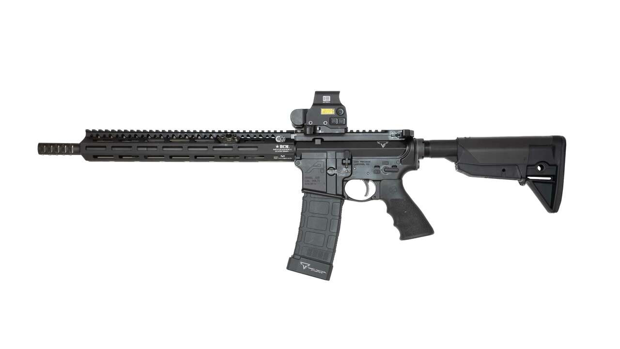 TTI - M4E1 Ultralight Rifle 5.56 w/ 13.9" P/W TTI GM Interceptor ...