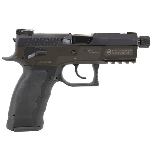 B&T Station Six Pistol with Suppressor - 9mm
