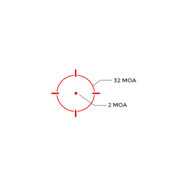 Holosun Ronin AEMS Multiple Reticle System - Red Reticle