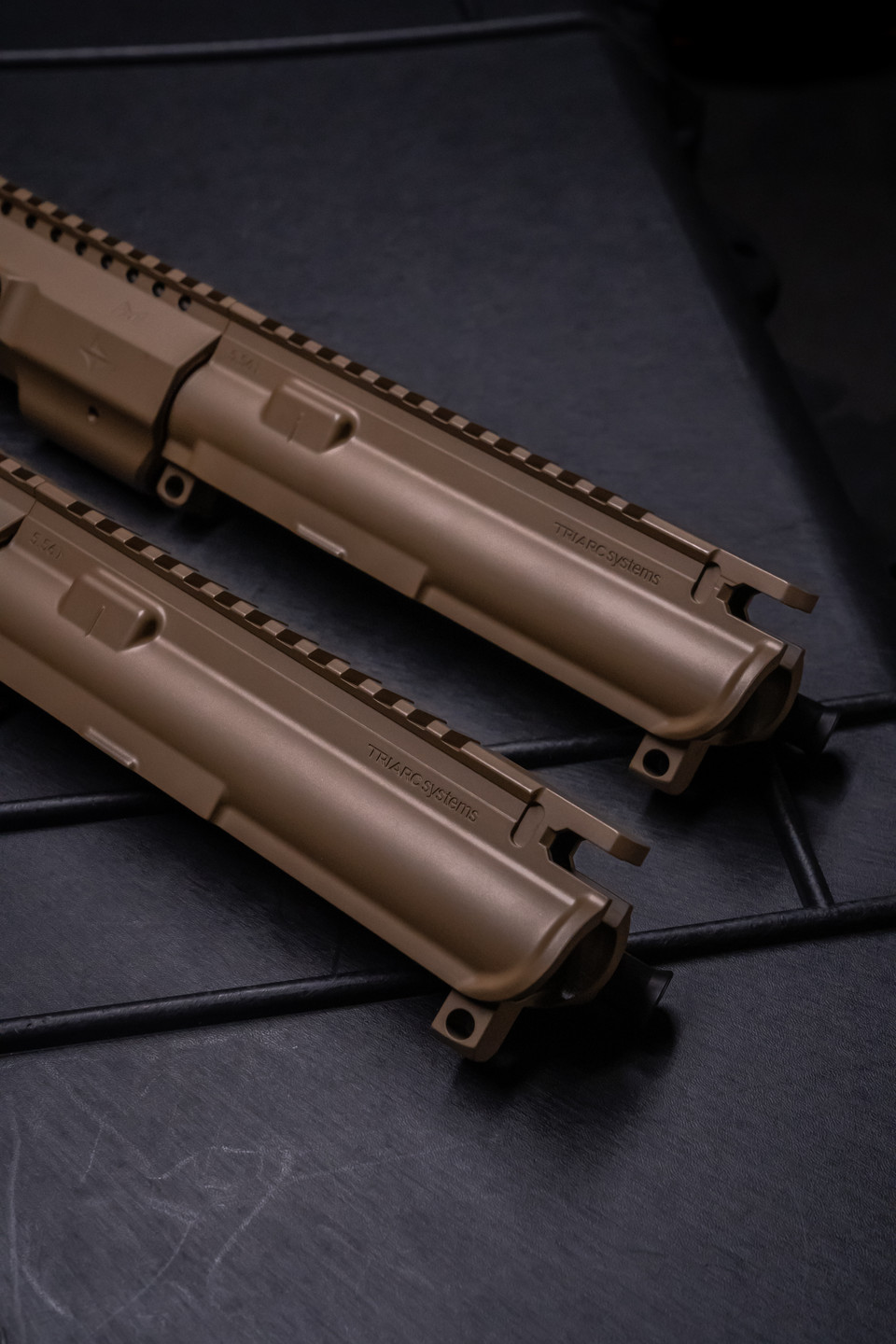 TRIARC 5.56mm 10.5" Complete Upper Receiver - FDE Anodized (Peanut Butter)