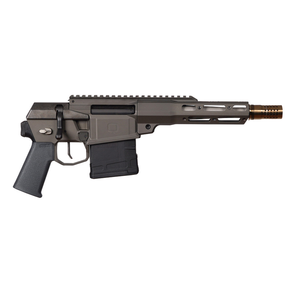 Q The Fix 8.6 Blackout 8" Barrel 10RD Clear Anodized/Black