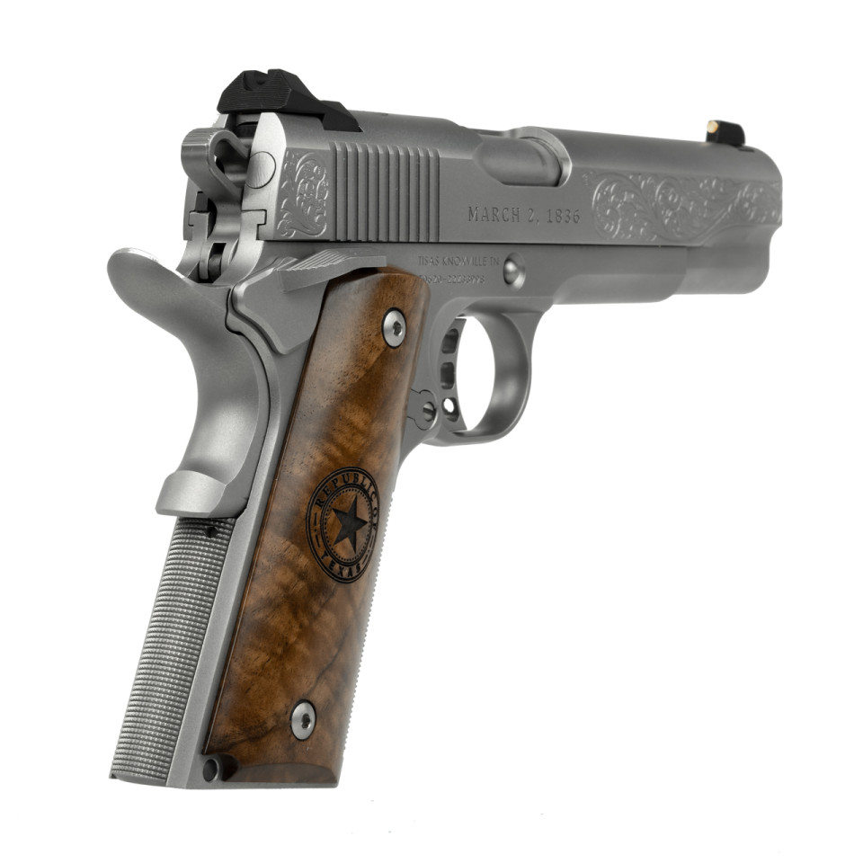 TISAS 1911 The Republic of Texas .45 ACP 5in 8rd Stainless Pistol ...
