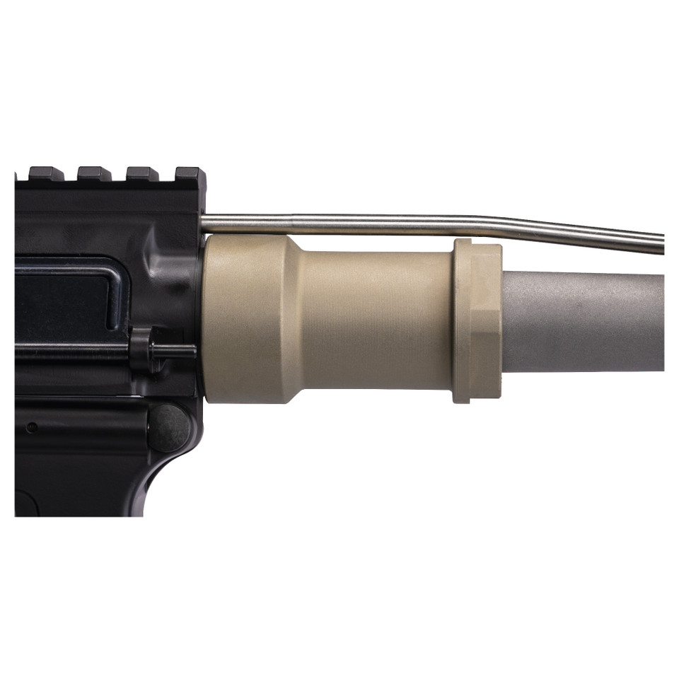 Q Honey Badger Barrel Nut - Clear Anodized Finish