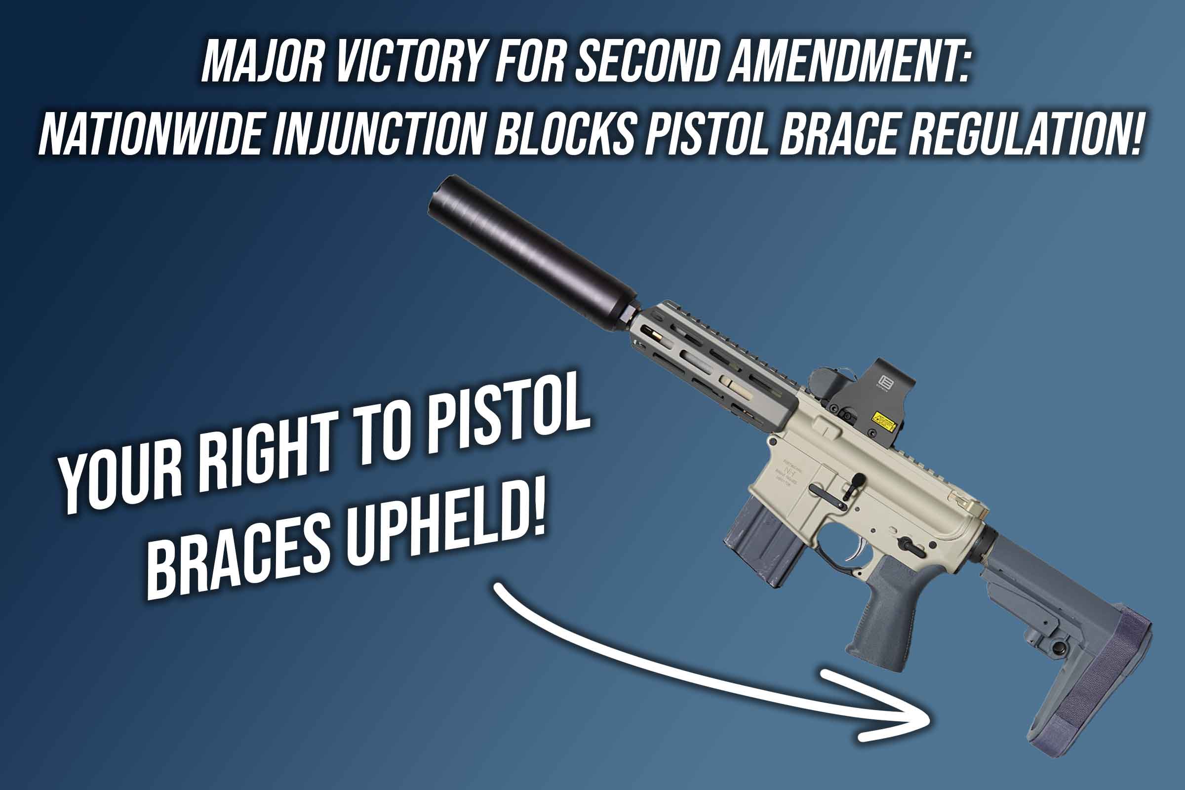 Major Legal Victory: Nationwide Injunction on Pistol Brace Ban - Bauer ...