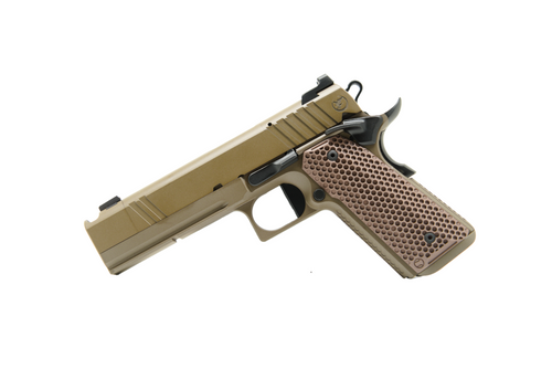 Nighthawk Custom Sand Hawk Single Stack - Comp 5" 9mm Optic Ready Pistol